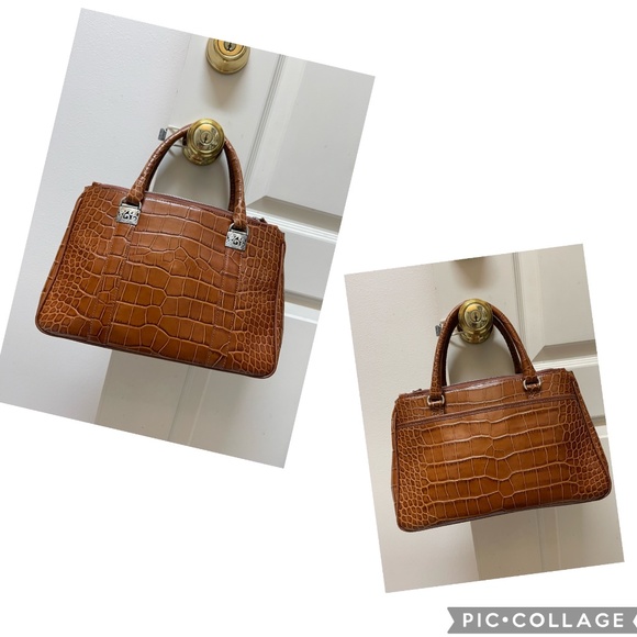 Brighton | Bags | Brighton Crocodile Handbag | Poshmark